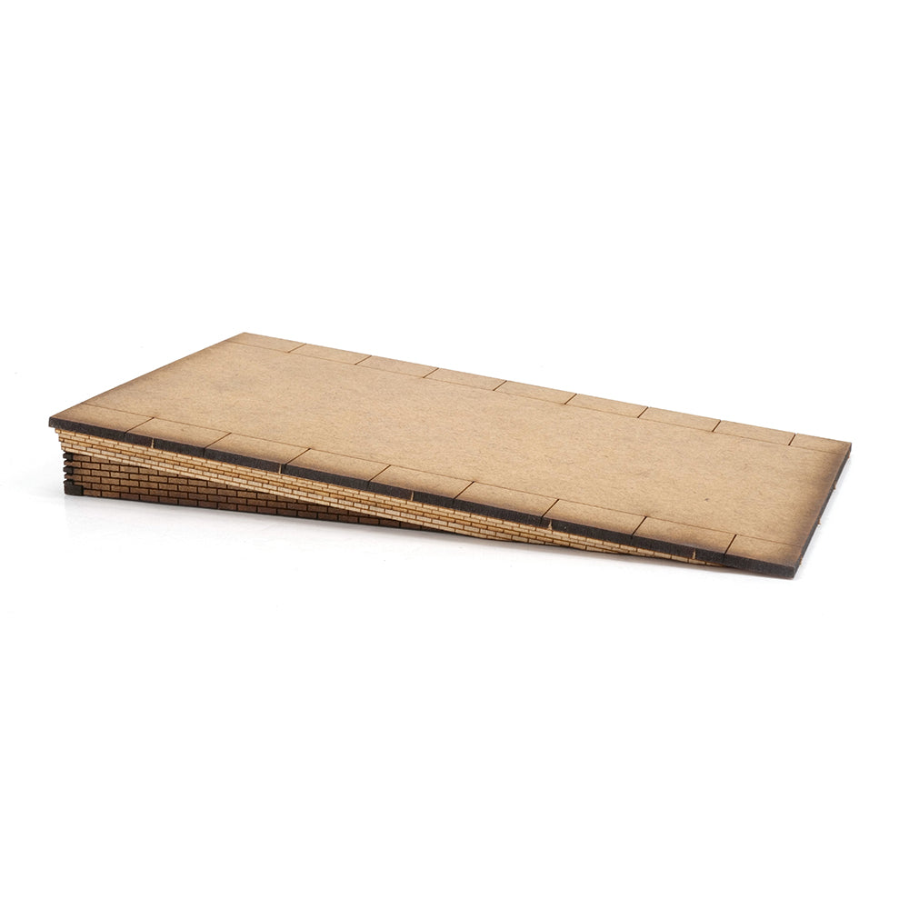 PJM OO Gauge Double Platform Ramp With Brick Edges – Key Publishing Ltd