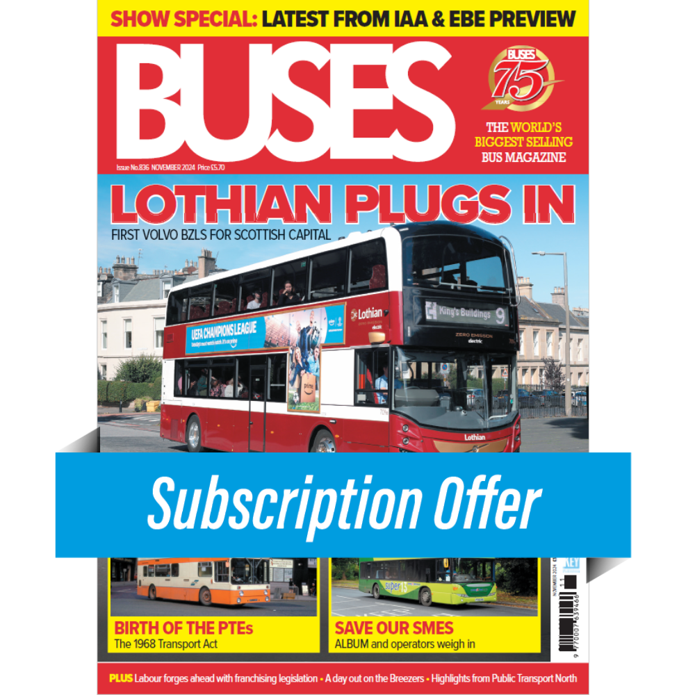Buses, Transport Print Magazine Subscription — Key Publishing Ltd