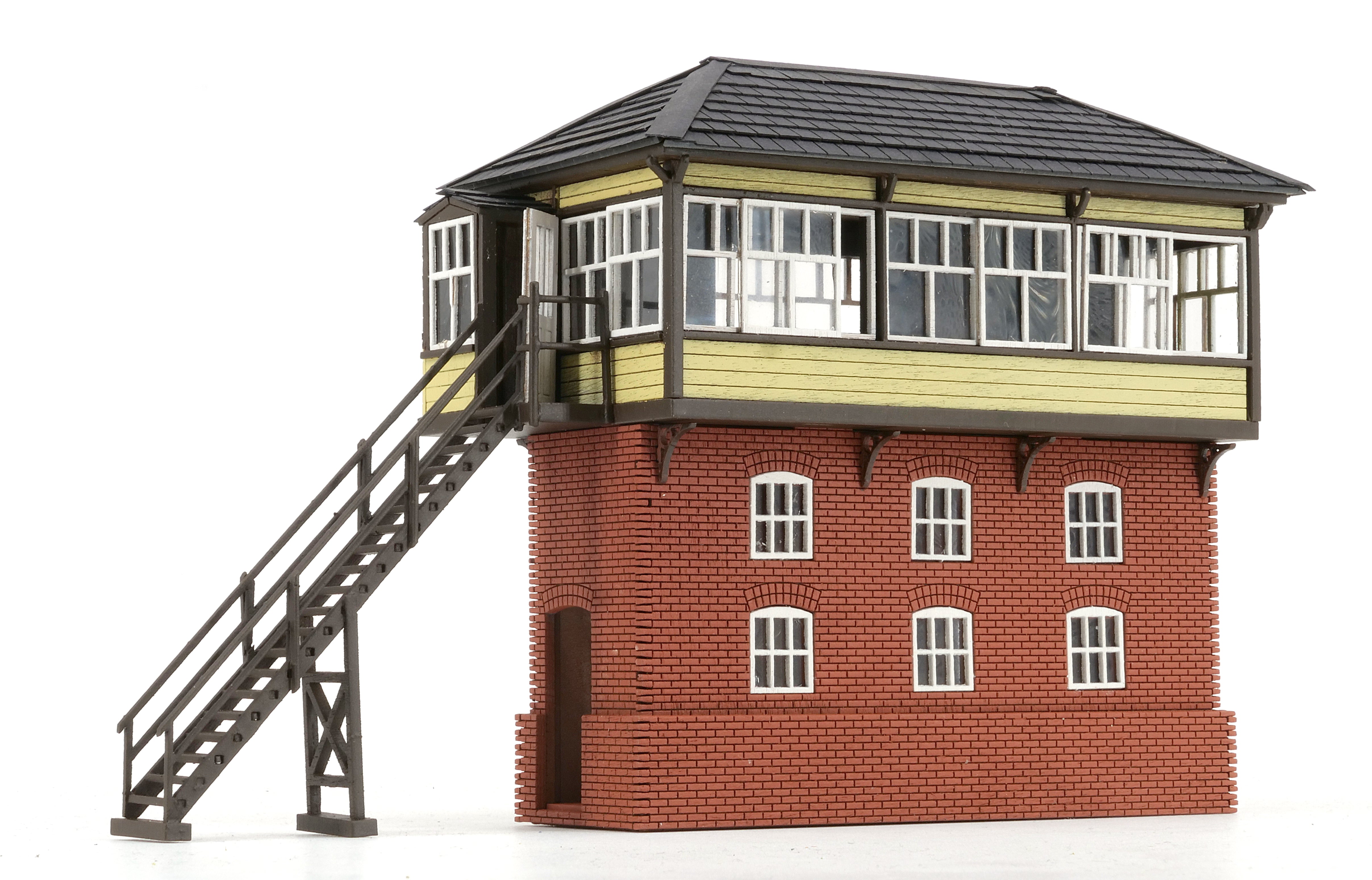 PJM Models OO gauge Yarnton GWR Signalbox laser-cut kit – Key ...