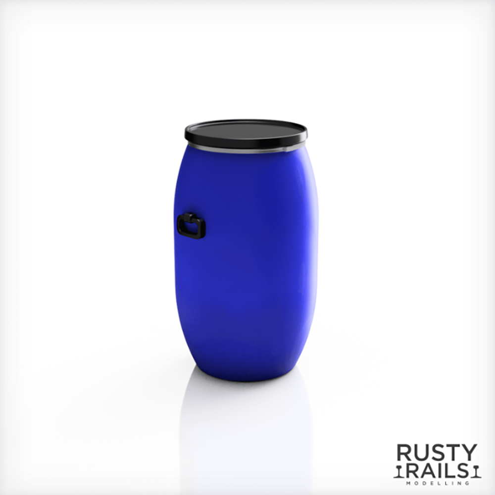 Rusty Rails Modelling OO Gauge 3D printed Chemical Drums 10 pack – Key ...