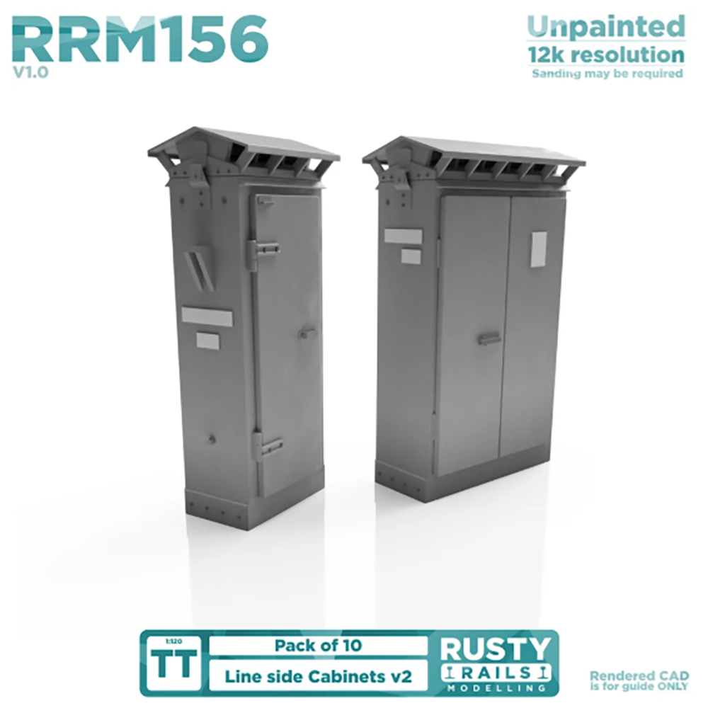 Rusty Rails Modelling TT:120 Lineside Cabinets V2 – Key Publishing Ltd
