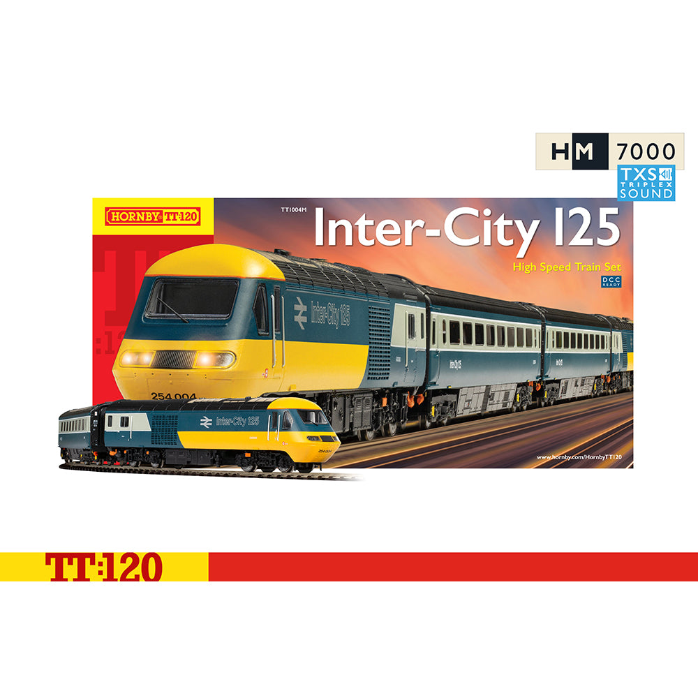 Hornby TT:120 scale Inter-City 125 High Speed DCC Sound Train Set – Key ...