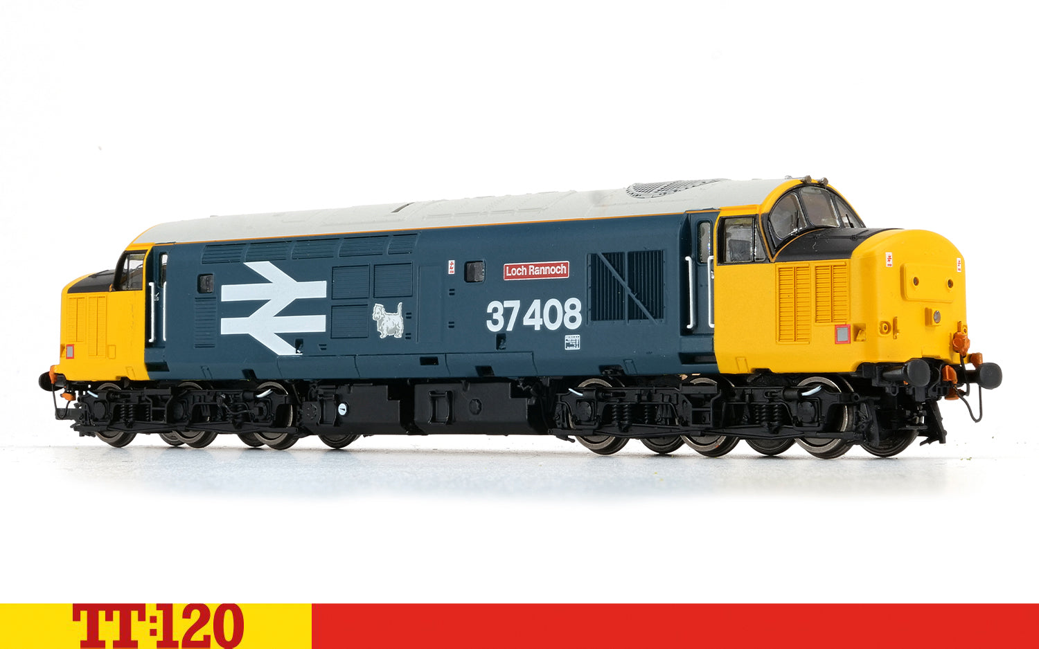 Hornby TT:120 scale Class 37 37408 Loch Rannoch - DCC ready – Key ...
