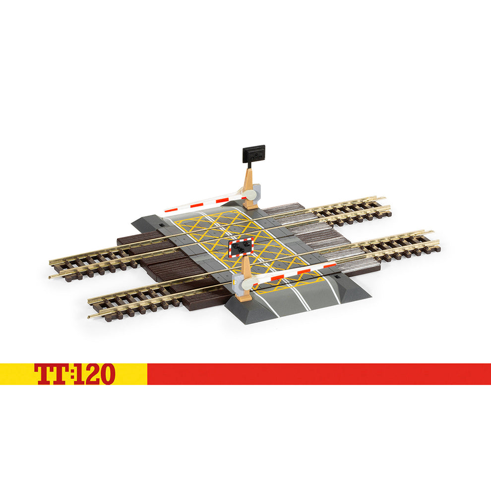 Hornby TT:120 scale Level Crossing with sectional track – Key ...