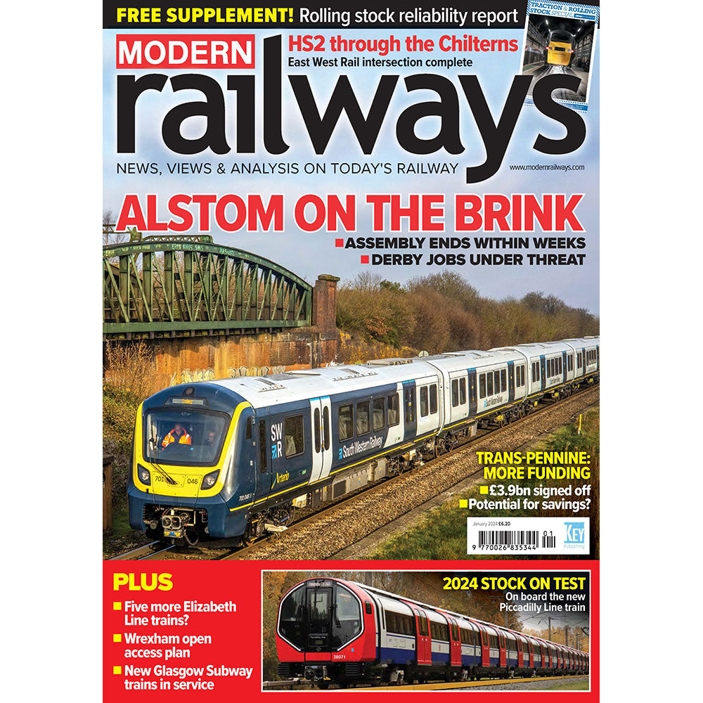 Modern Railways January 2024 – Key Publishing Ltd