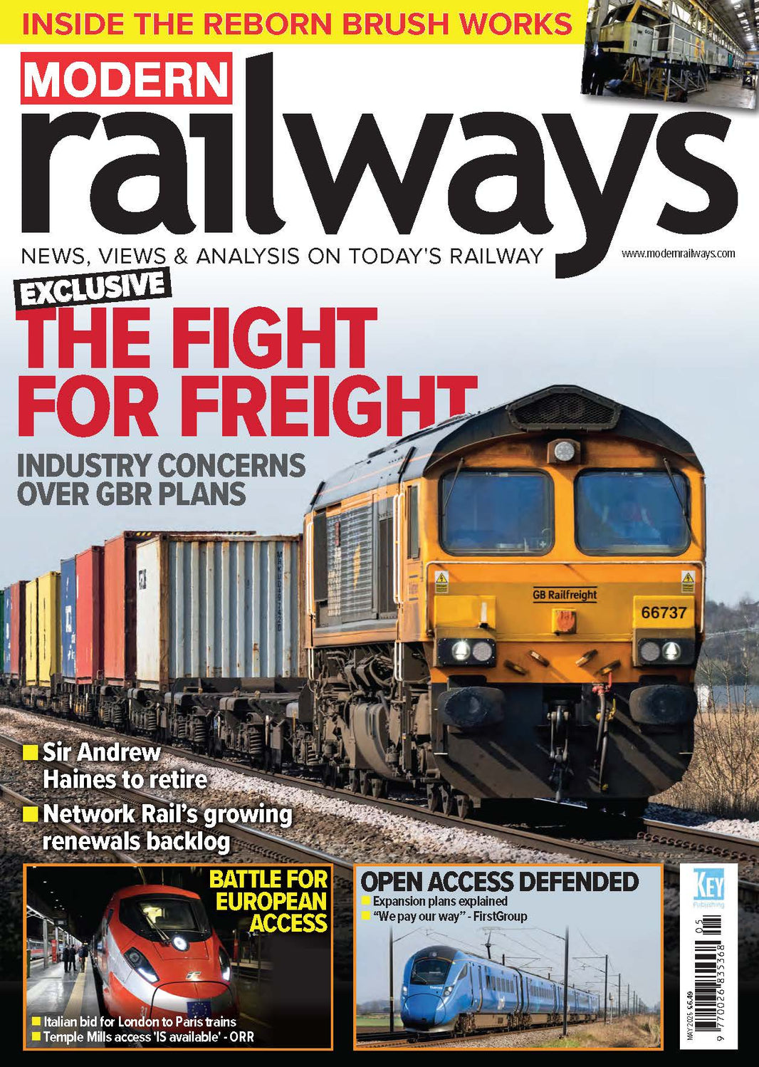 Modern Railways Magazine Subscriptions & Back Issues (Print & Digital ...