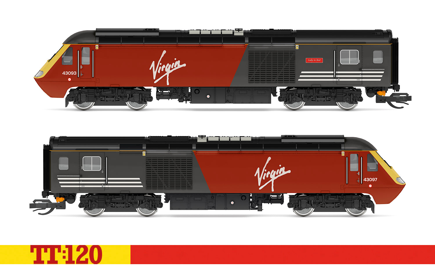 Virgin Class 43 HST Train Pack 43097 + 43093 – Key Publishing Ltd