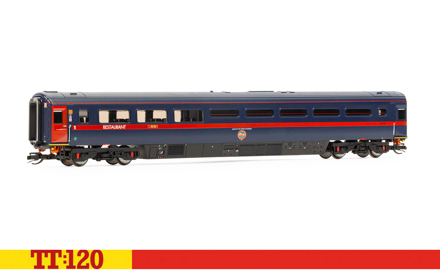Hornby TT:120 scale GNER HST Mk3 Coach 1 TRFB 40720 – Key Publishing Ltd