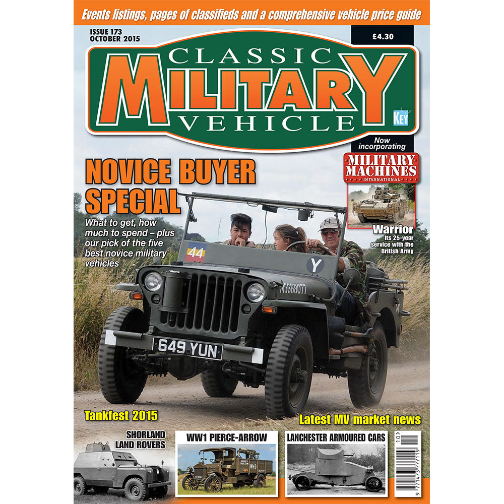 Classic Military Vehicle October 2015 – Key Publishing Ltd