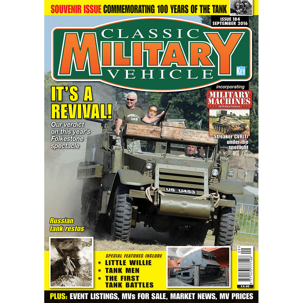Classic Military Vehicle September 2016 — Key Publishing Ltd