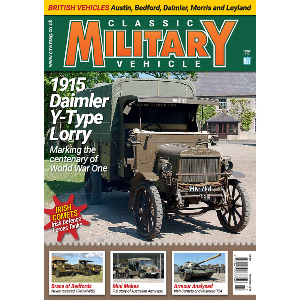 Classic Military Vehicle November 2018 – Key Publishing Ltd